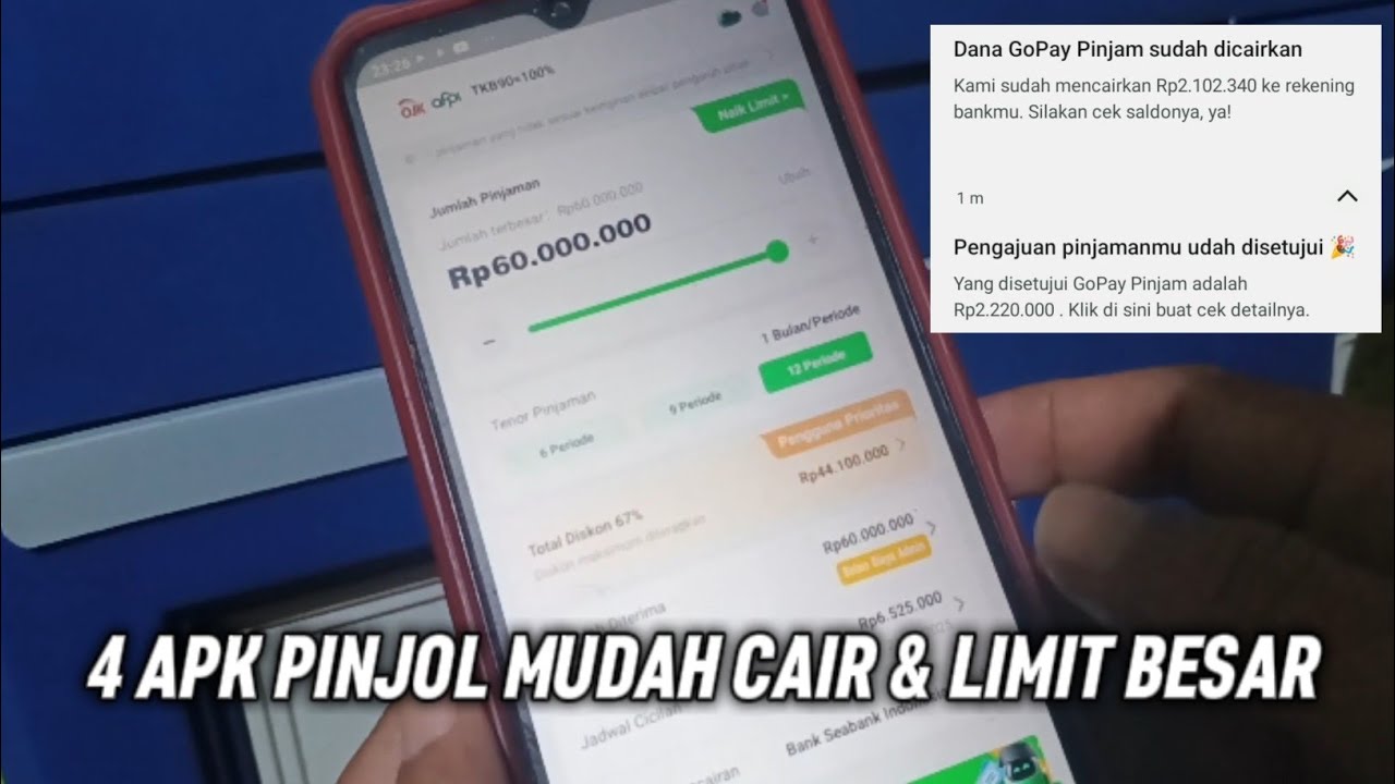 4 APLIKASI PINJOL MUDAH CAIR & LIMIT BESAR || APK PINJAMAN ONLINE ...