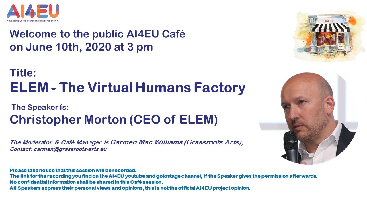 ELEM The Virtual Humans Factory - YouTube