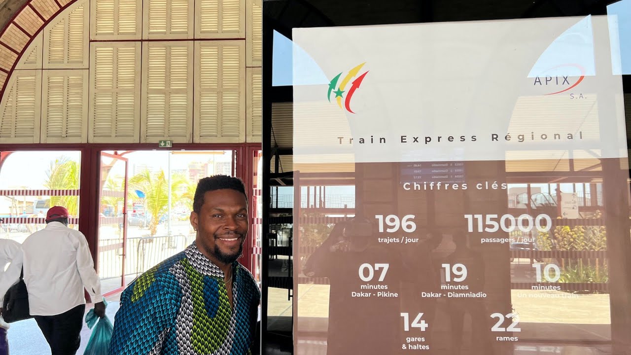 Caught Senegal's New Commuter Train, How Was The Experience? - YouTube