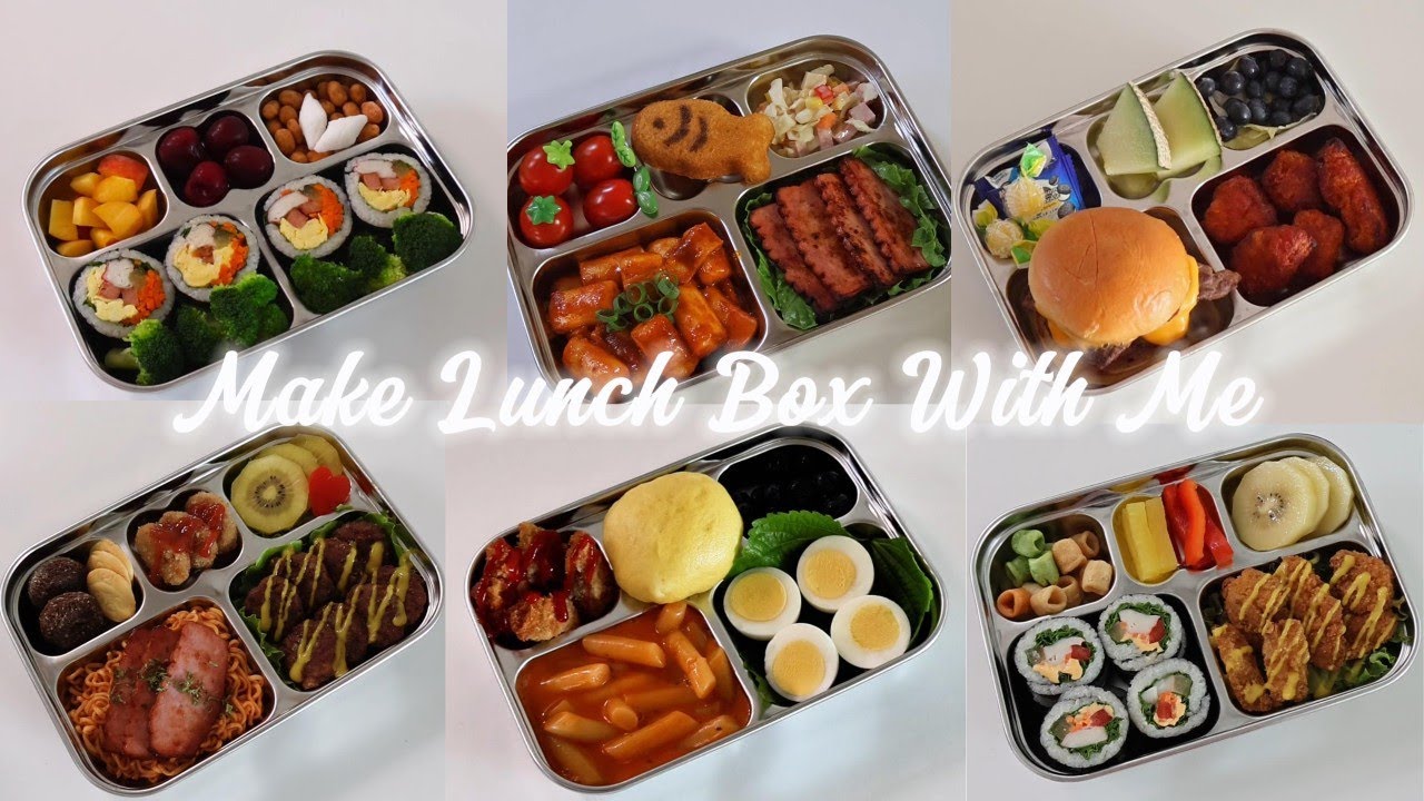 [Organize collections S9]🍀Make lunch box with me - YouTube