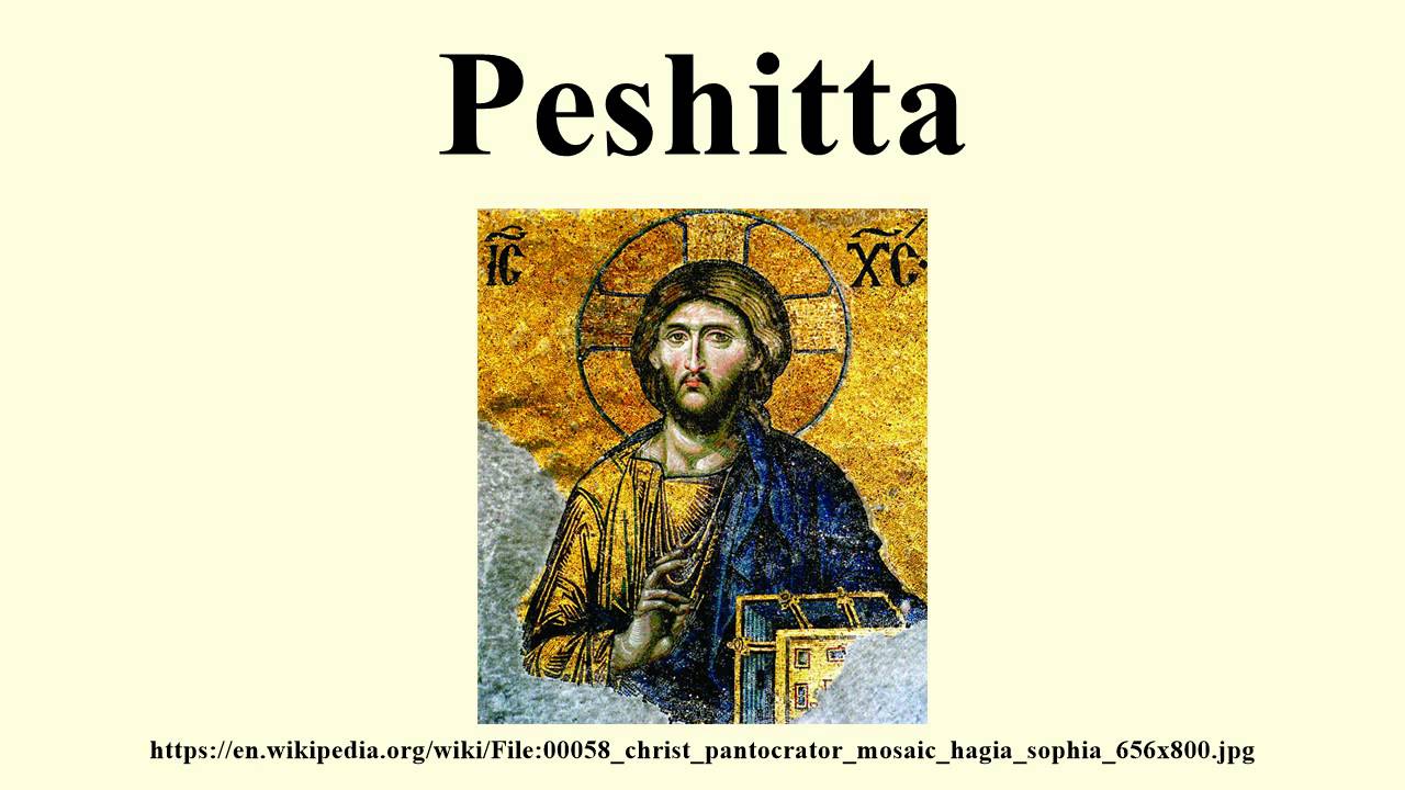 Peshitta - YouTube