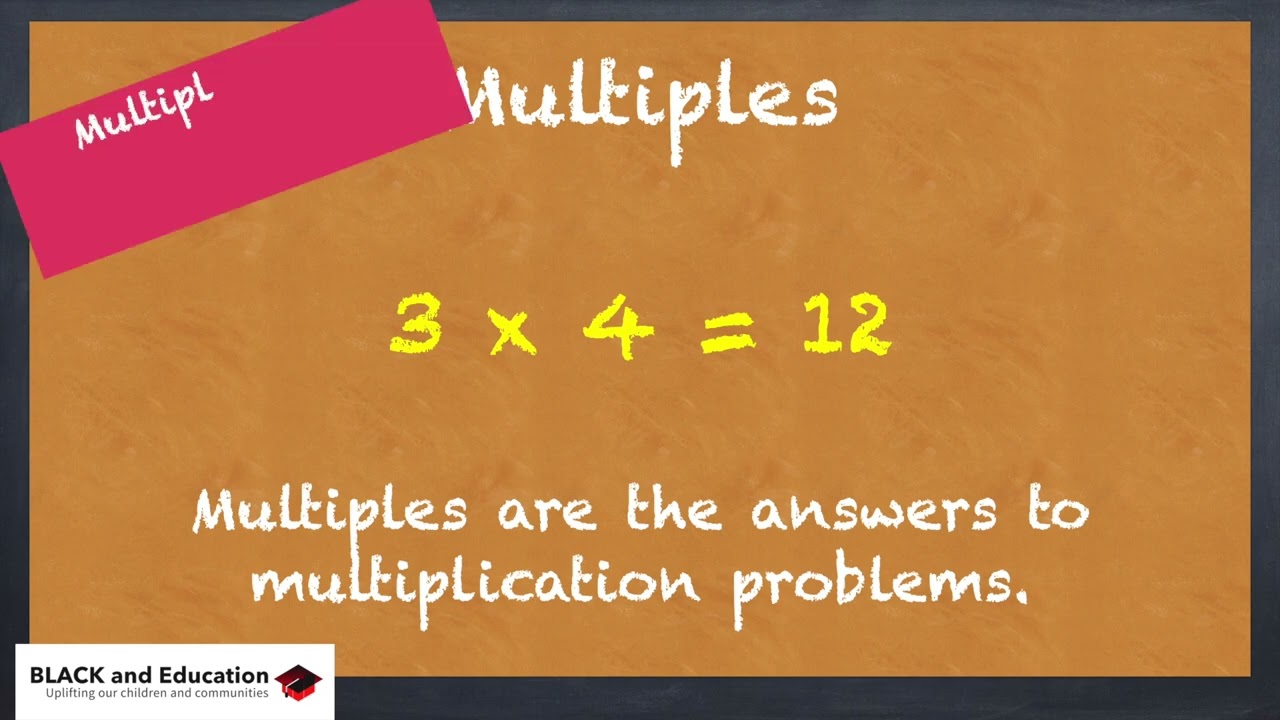 What are multiples? - Ten Things Your Child Should Know - YouTube