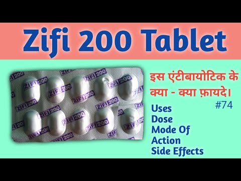 Zifi 200 Tablet | Uses | Dose | Side Effects #cefixime #antibiotic #medicineinfotime #zifi - YouTube