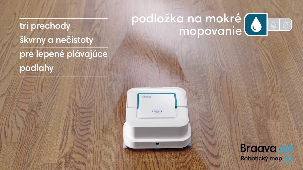 Predstavenie Braava jet 200 - YouTube