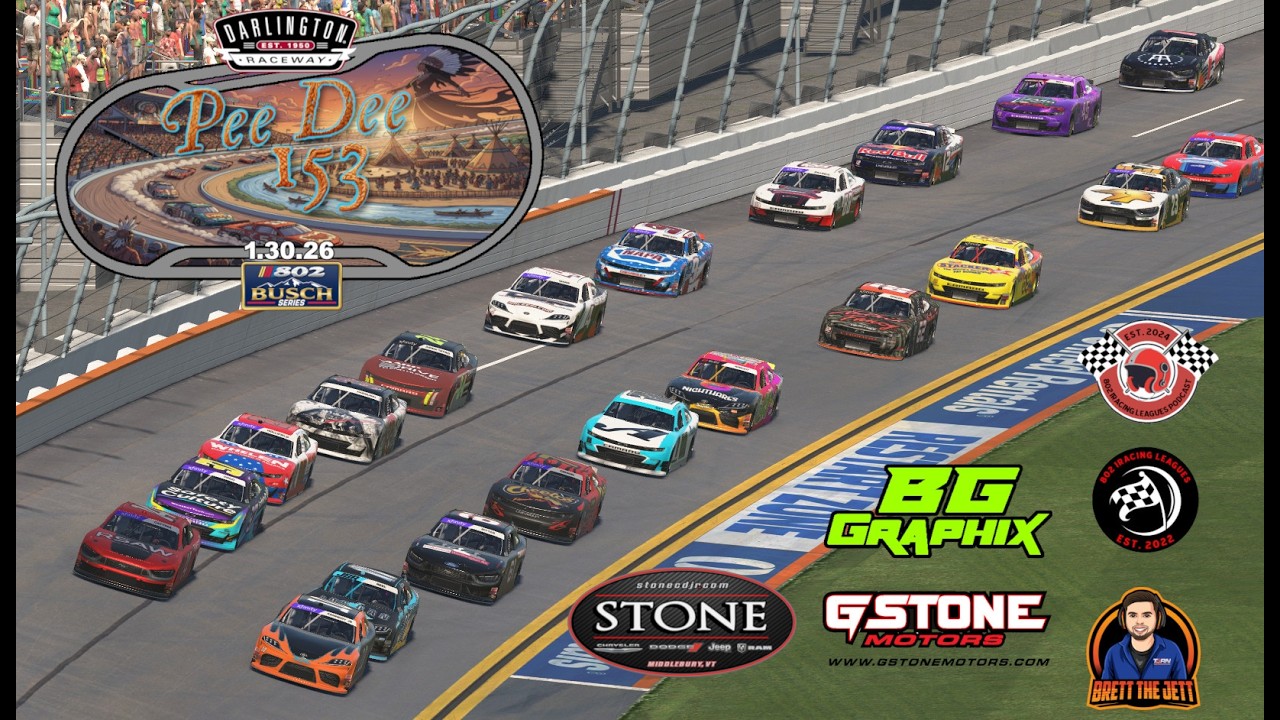 The Pee Dee 153 at Darlington Raceway | Friday Night Bush Series | 802 ...