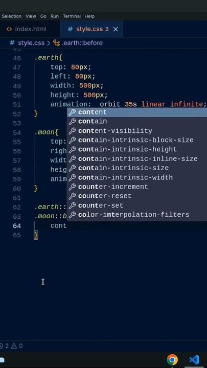 Solar System Using Html And Css Codingtrack Css3 Htmlcss Html5 Youtube