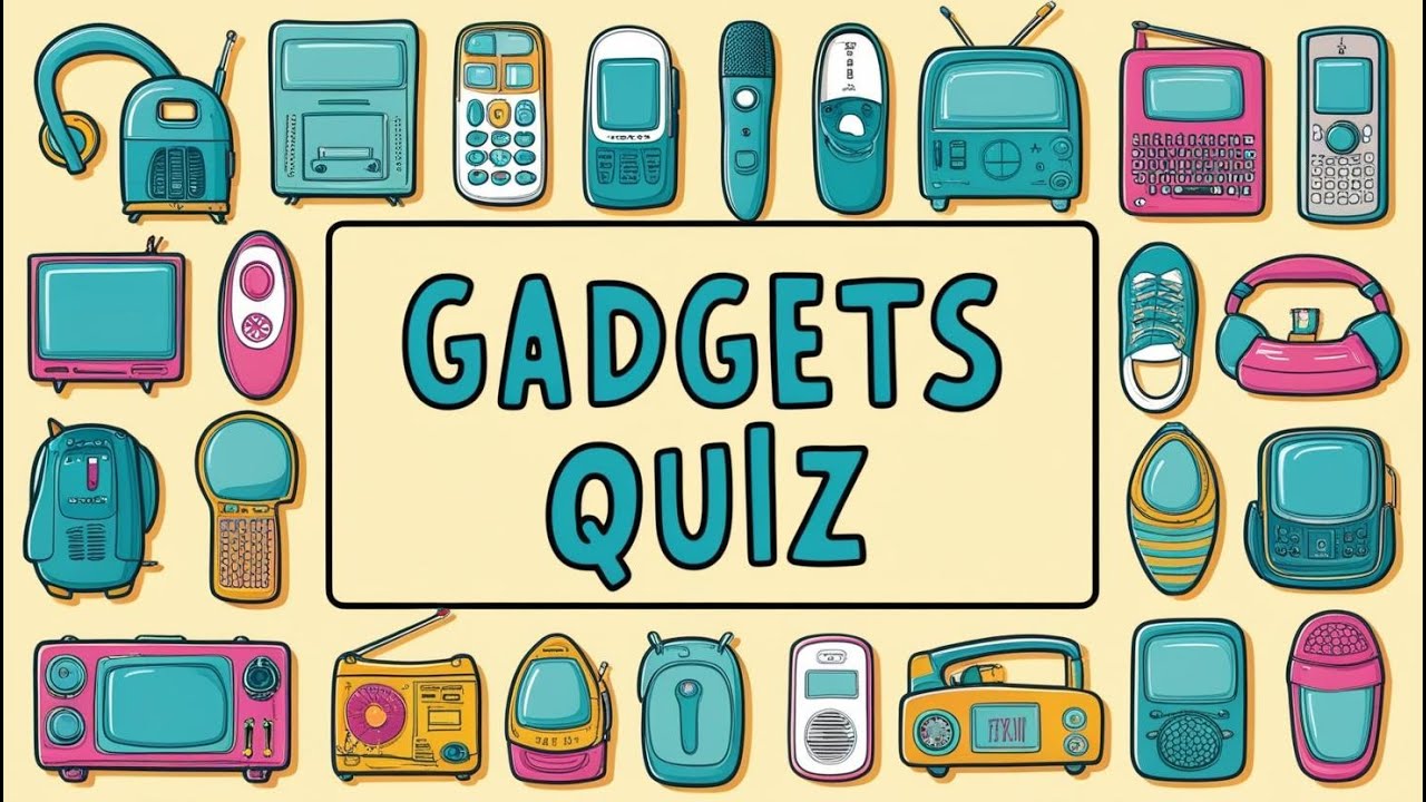 "Ultimate Gadget Quiz! 🔍 Can You Name These Tech Devices?" - YouTube