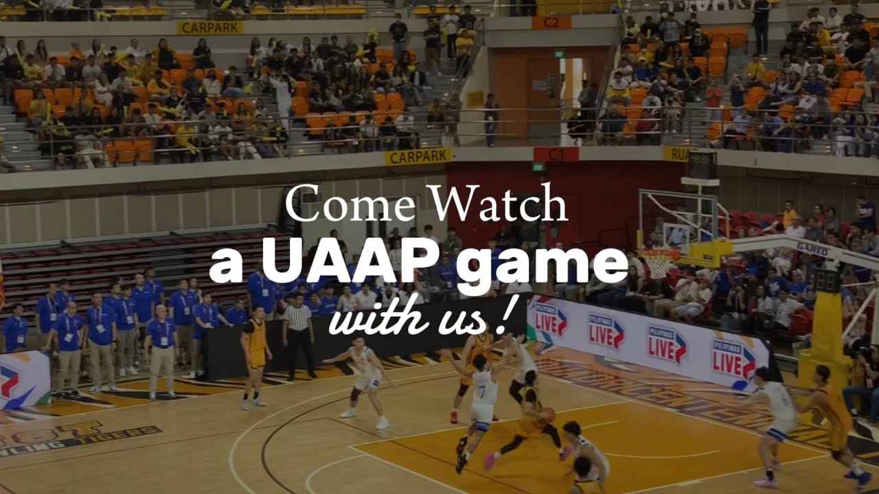 first time watching a uaap game 🏀⛹️ | ust qpav - YouTube