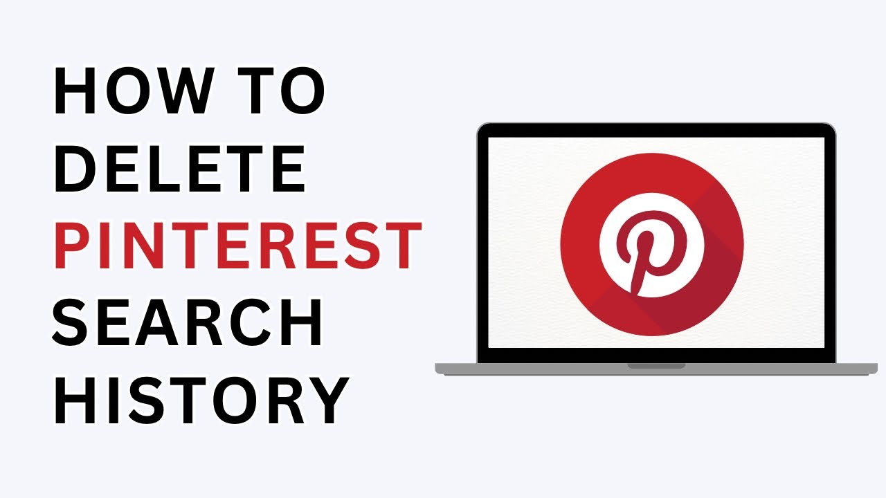 How to Delete Search History in Pinterest - YouTube