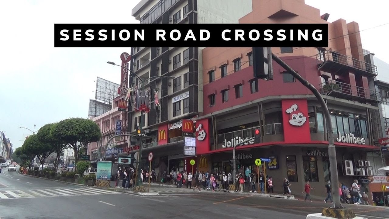 SESSION ROAD CROSSING || BAGUIO CITY || #SHORTS - YouTube
