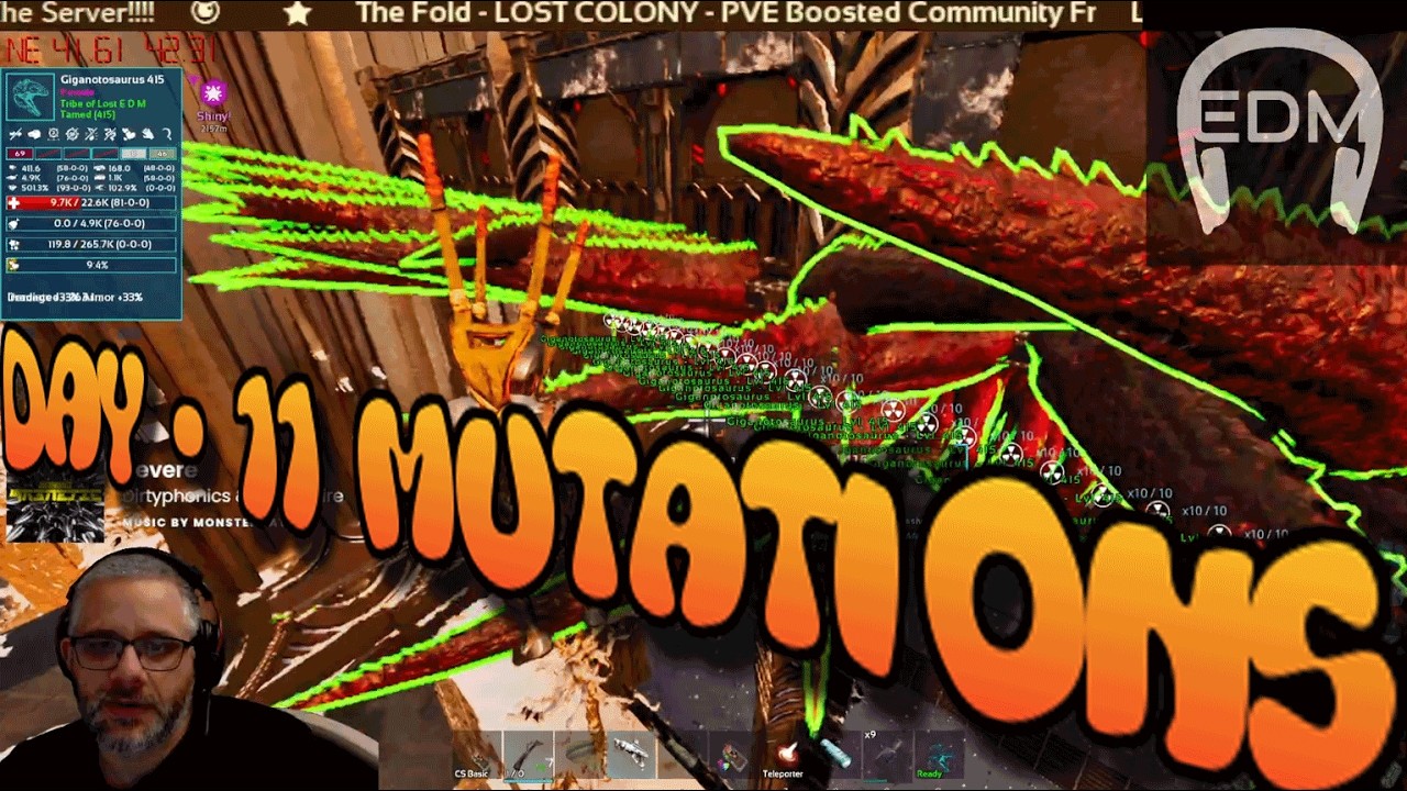 DAY 11 - The Fold - Mutations? - Ark Lost Colony ASA - YouTube