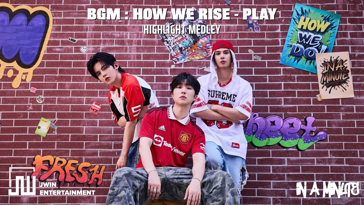 In A Minute 'BGM : HOW WE RISE - PLAY' HIGHLIGHT MEDLEY - YouTube