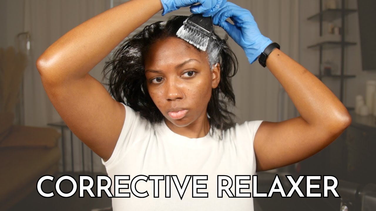 Corrective Relaxer | How I Correct Under Processed Hair | Niara Alexis ...