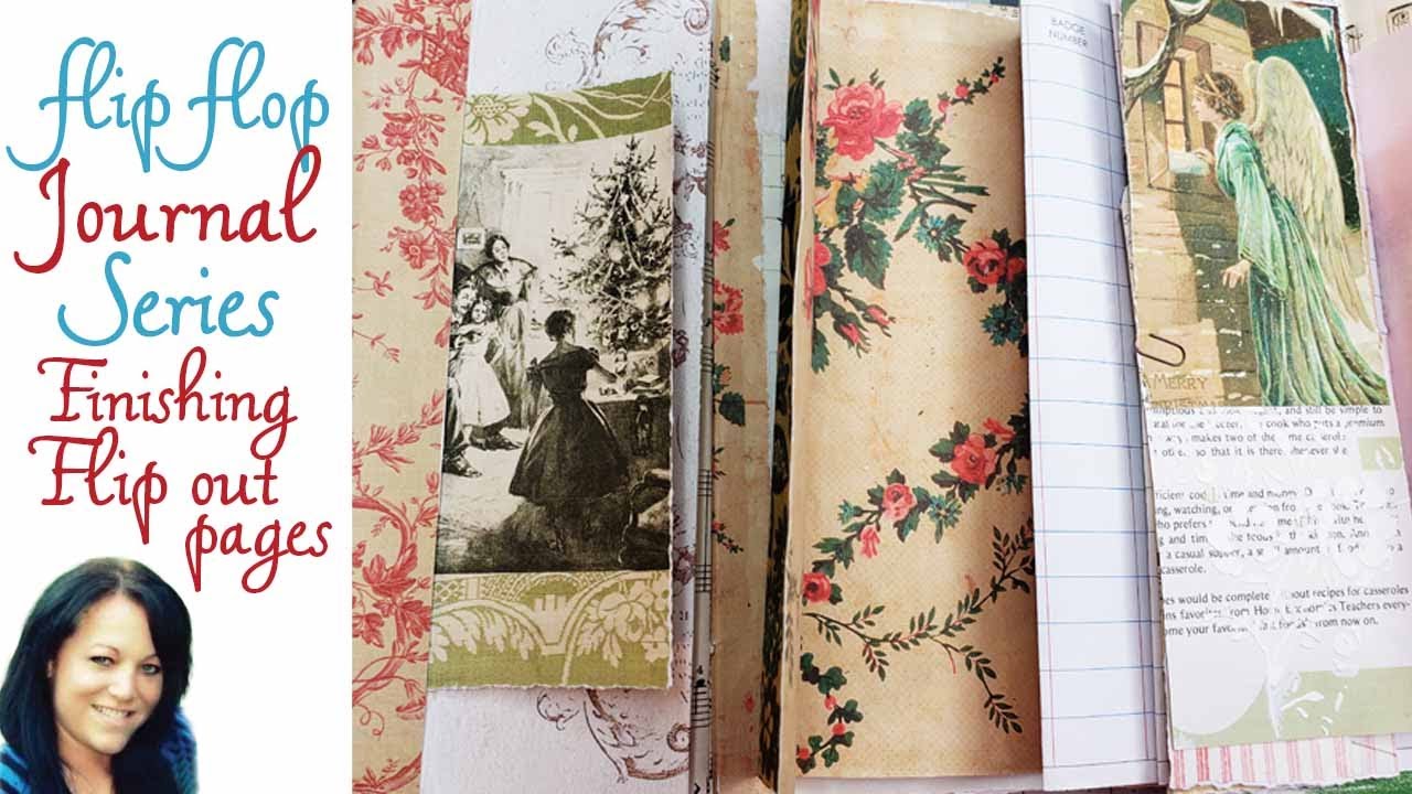 Flip Flop Journal Series: Adding fun flip out pages throughout the ...