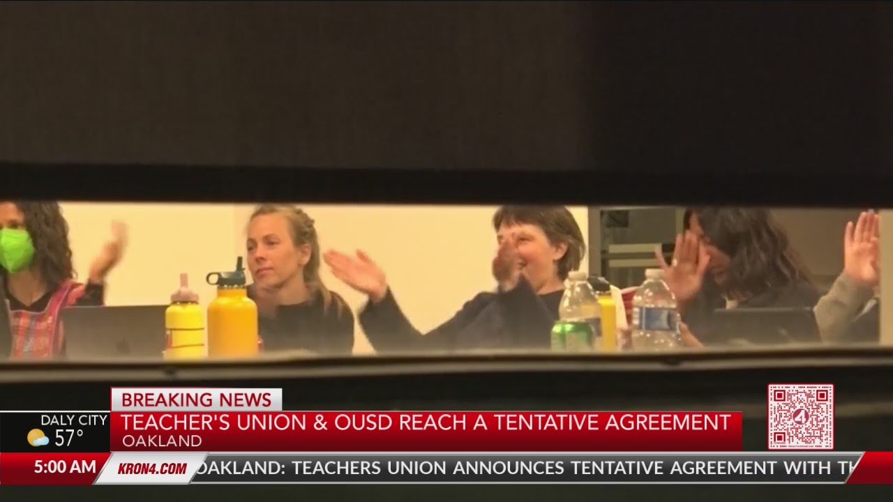 Oakland teacher's union and OUSD reach tentative agreement ending ...