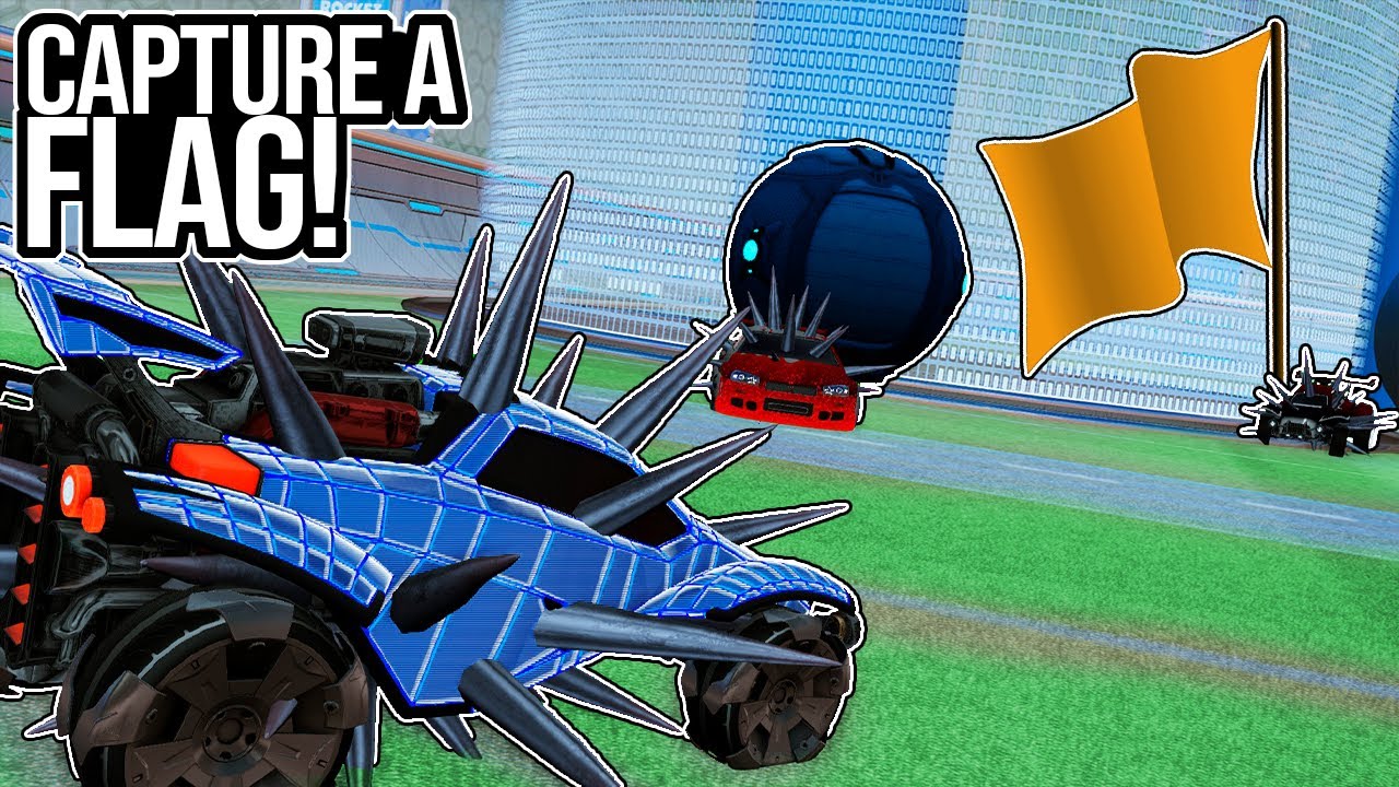 NOVO MODO CAPTURE A BANDEIRA NO RL! - QUE FANTÁSTICO! Rocket League ...