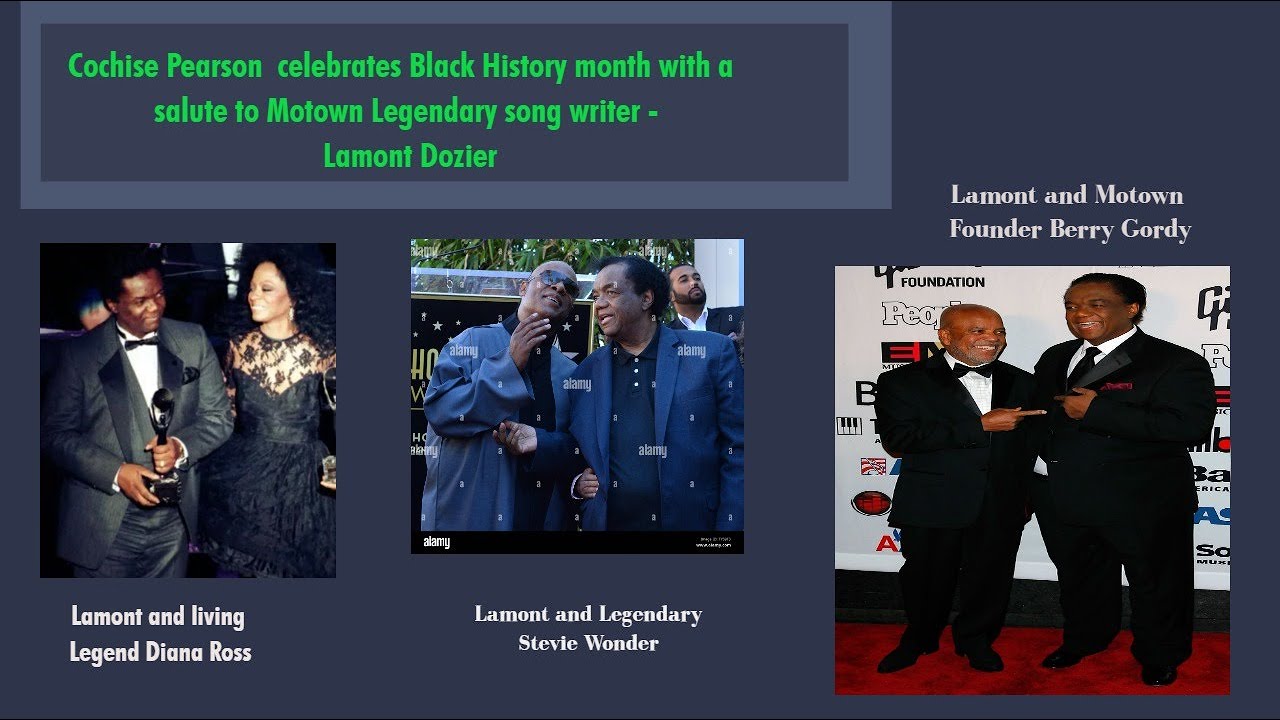 Black History Month - Motown Legendary Song Writer Lamont Dozier ...