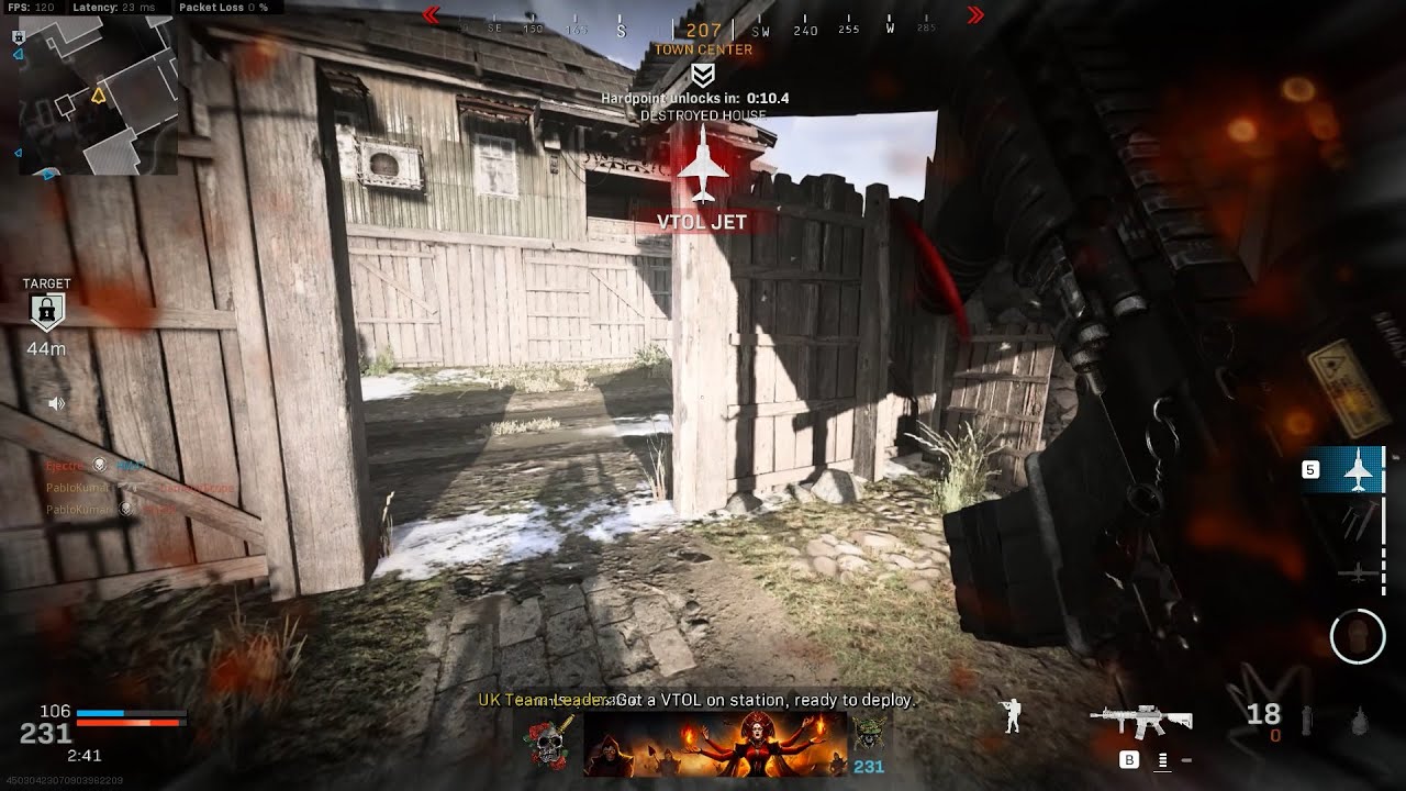 AUG (MW) - Hardpoint on Arklov Peak: Call of Duty Modern Warfare ...