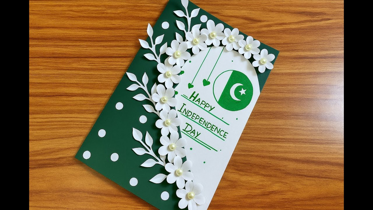 How To Make a Happy Independence Day Card 🇵🇰 | 14 August Card 🇵🇰 2026 ...