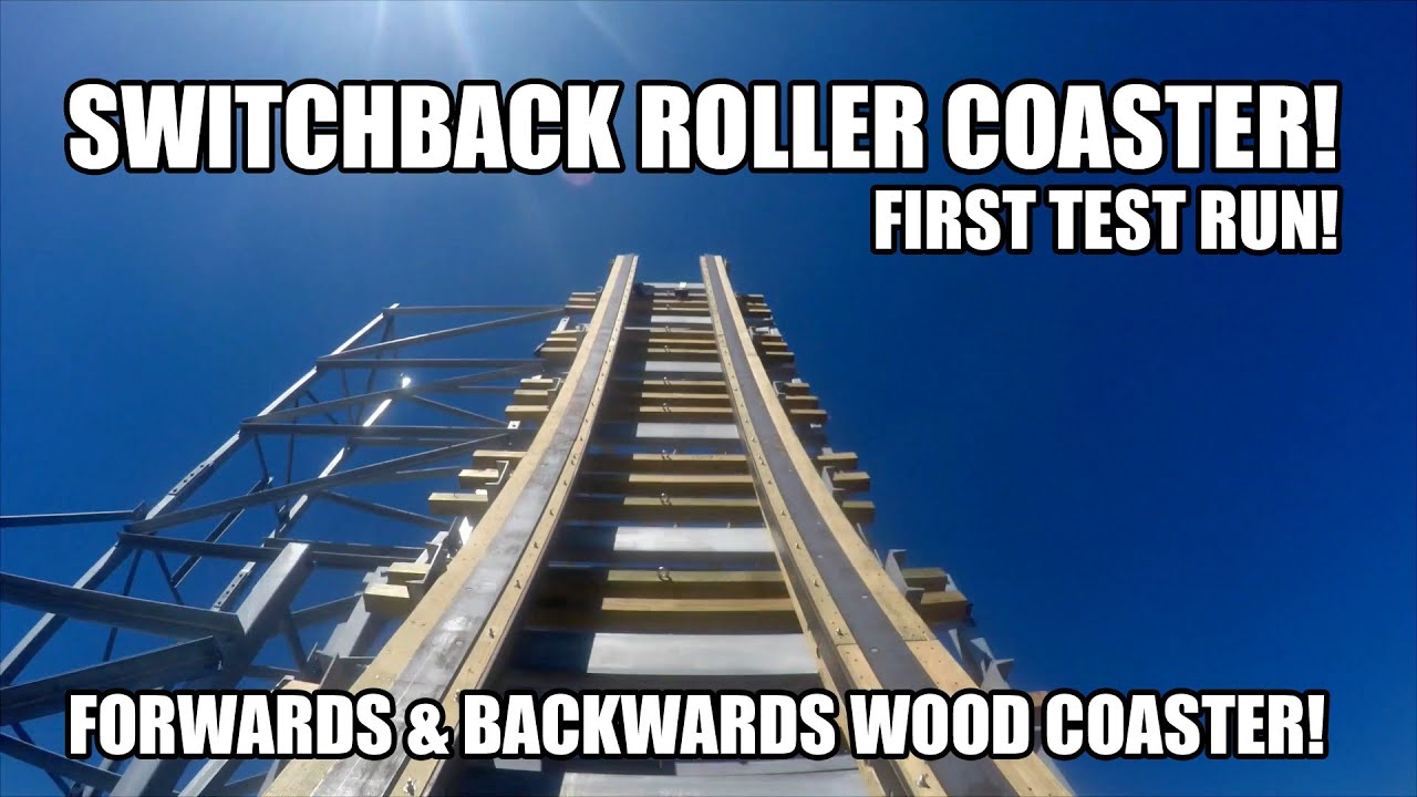 Switchback Roller Coaster First Test Run POV ZDT Amusement Park Texas ...