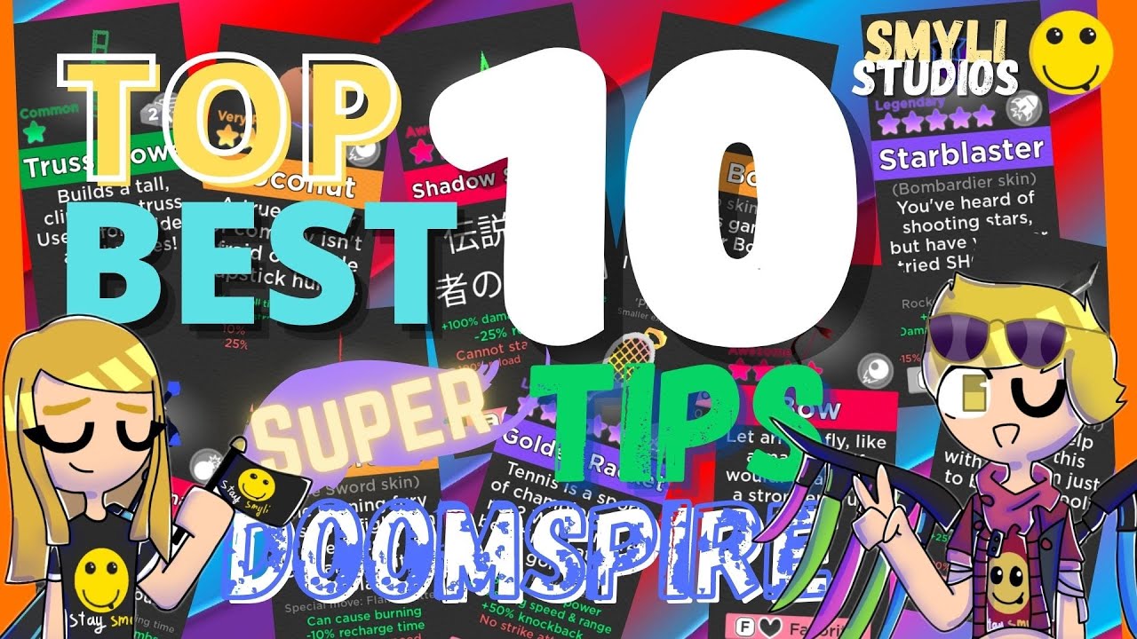 TOP 10 BEST SUPER DOOMSPIRE TIPS TO BECOMING PRO! | The Ultimate Guide ...