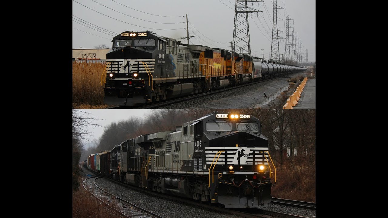 Late February 2018 Train Action: NS "Mane" Rebuilds, Tank Trains ...