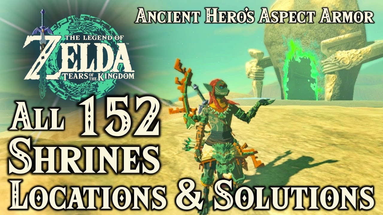 Zelda: Tears of the Kingdom - All 152 Shrines Locations & Solutions ...