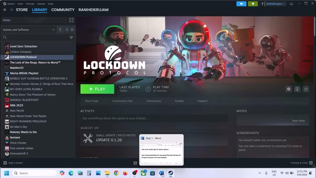 Fix Lockdown Protocol Lowlevelfatalerrorfatal Error On Pc Youtube