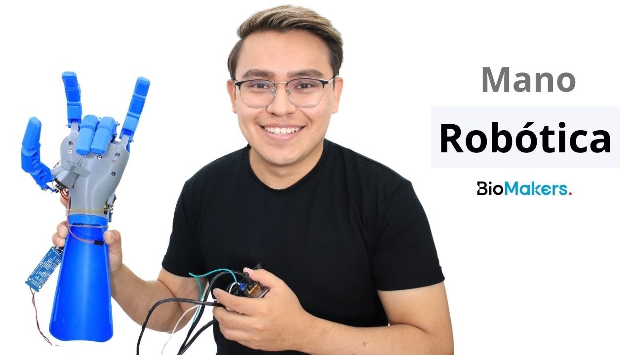 Mano Robotica casera fácil de hacer - YouTube