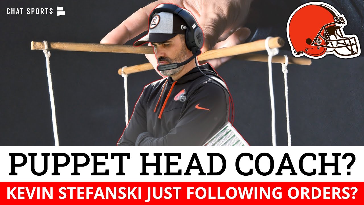Browns Rumors On Kevin Stefanski Being A Puppet Head Coach + New DC ...