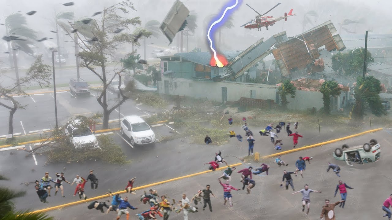 Footage of Severe storm hit Washington DC – Metro area, US - YouTube