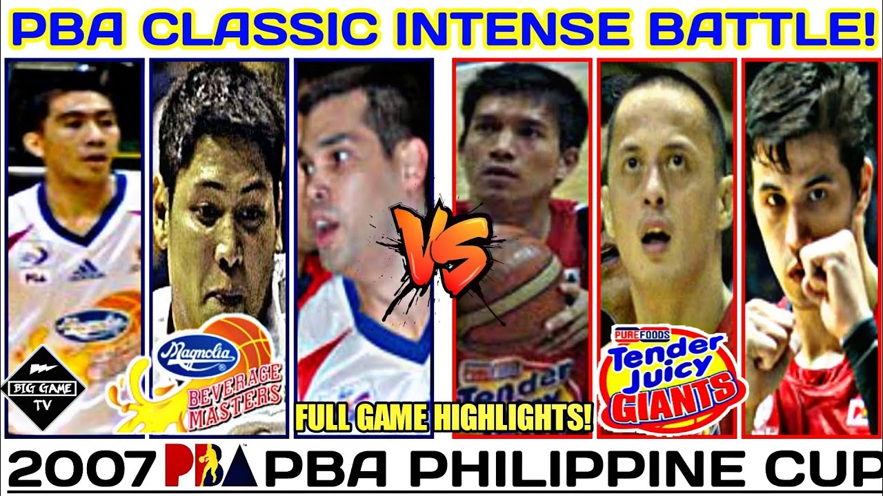 Magnolia vs Purefoods Classic INTENSE BATTLE! l Full Game Highlights l ...