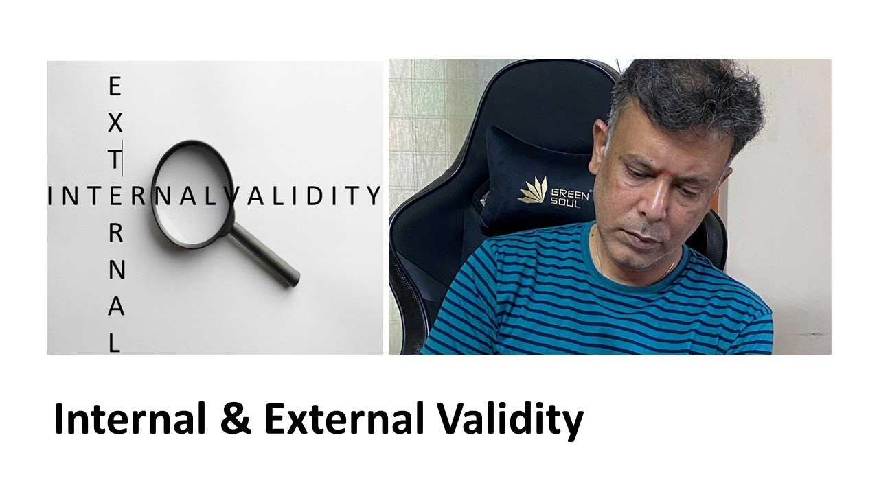 19 – Internal & External Validity - Research Methods – MadhavanSV - YouTube