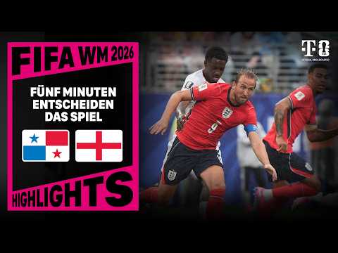 Panama vs. England, Highlights with live commentary | 2026 FIFA World Cup | MAGENTA TV