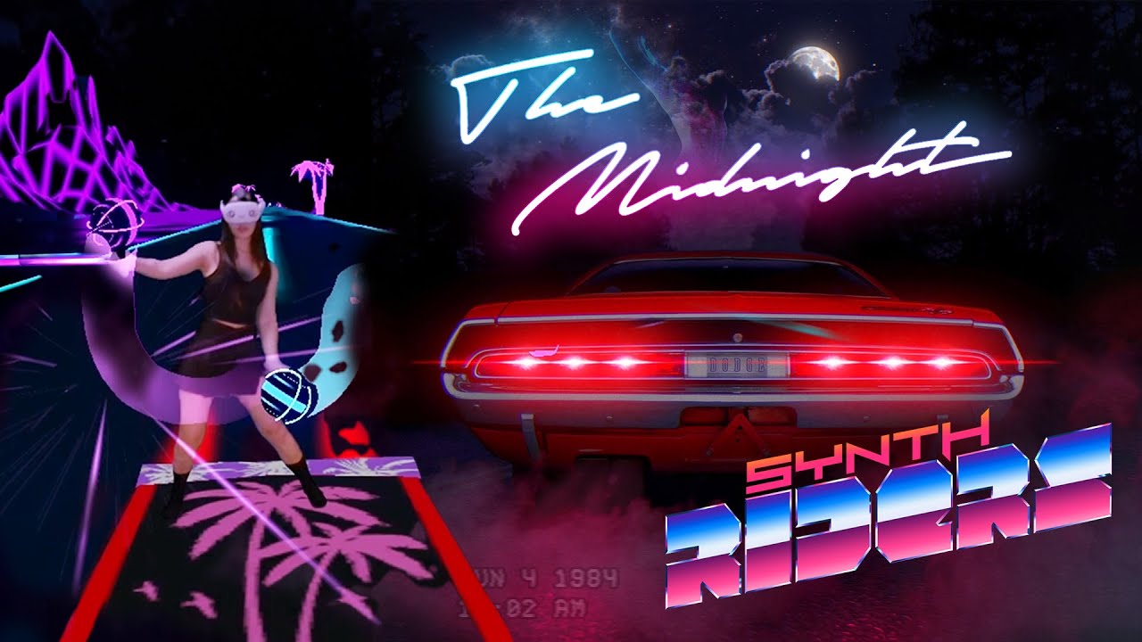 [360° VR CAM] The Midnight - Days of Thunder | Synthwave Essentials 2 ...