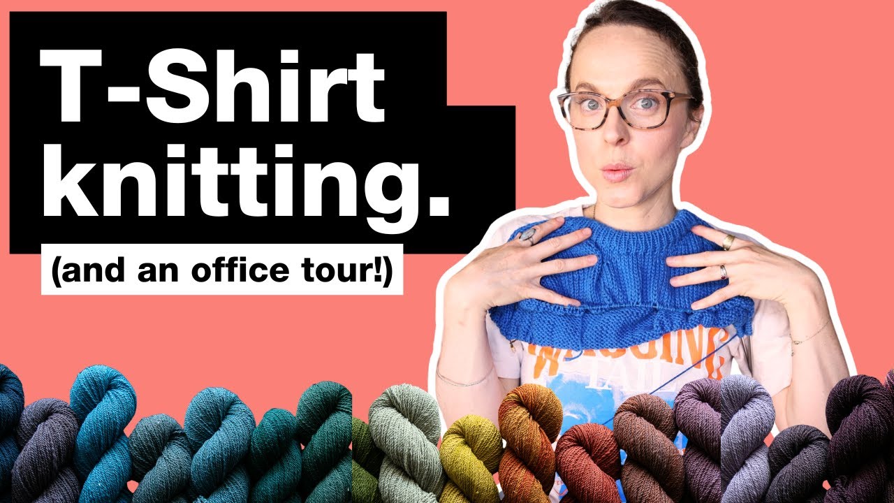 Knitting Update, Shop News & a Peek Around My Space - YouTube