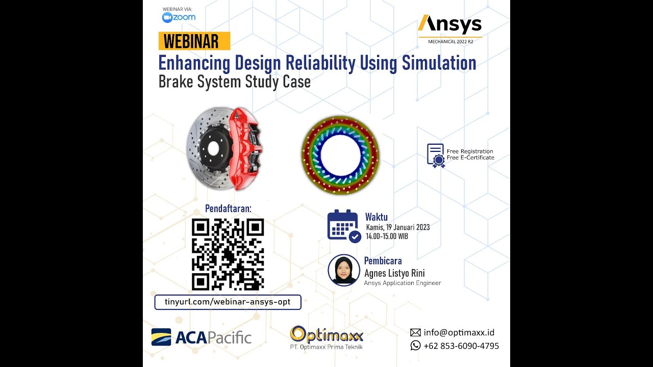 Brake System Simulation with Ansys - YouTube