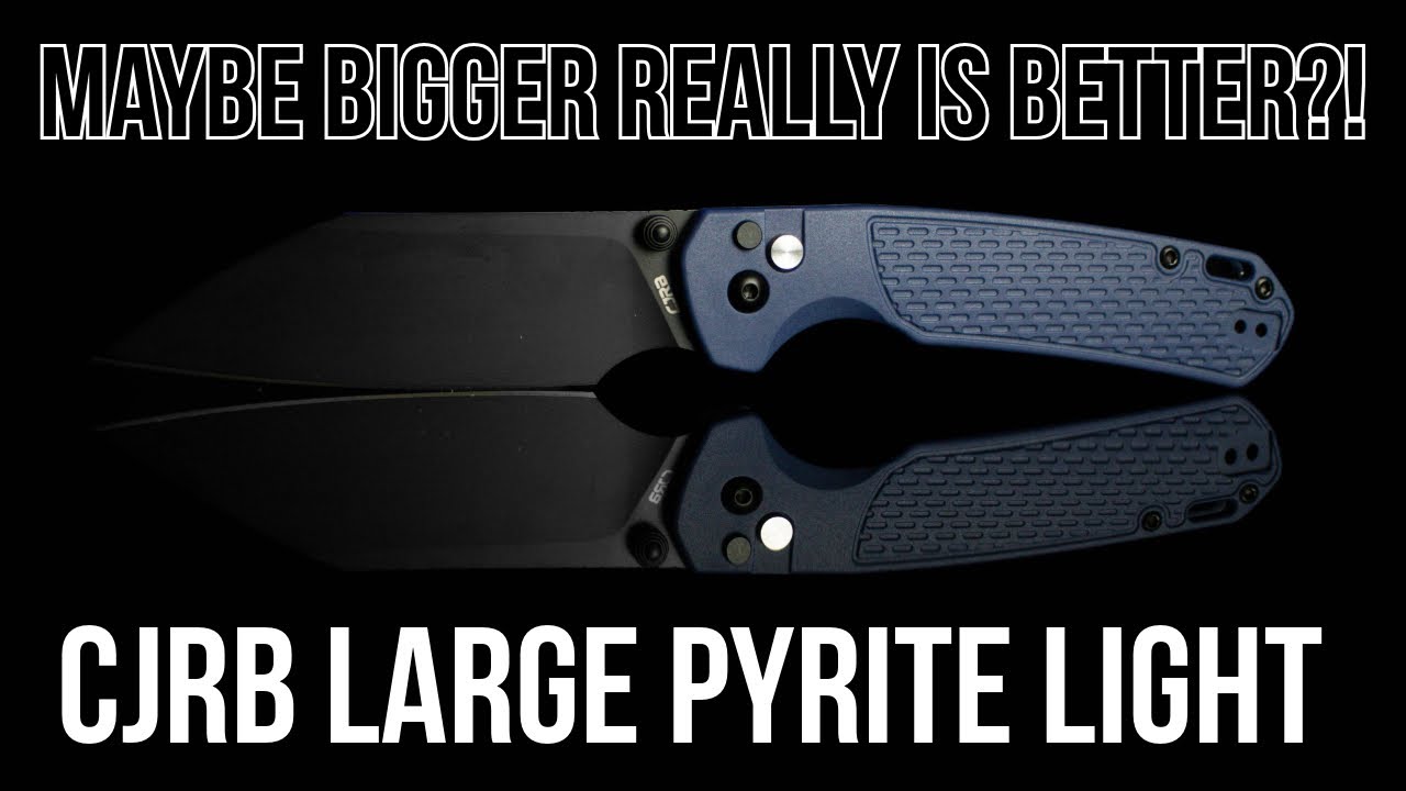 They Made it Bigger, Nuff Said! - CJRB Large Pyrite Light - YouTube
