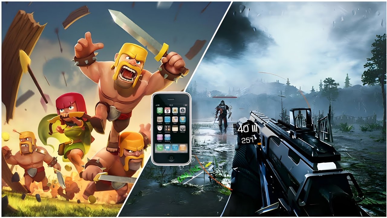 Evolution of Mobile Games | History of Mobile Gaming and Best Graphics ...