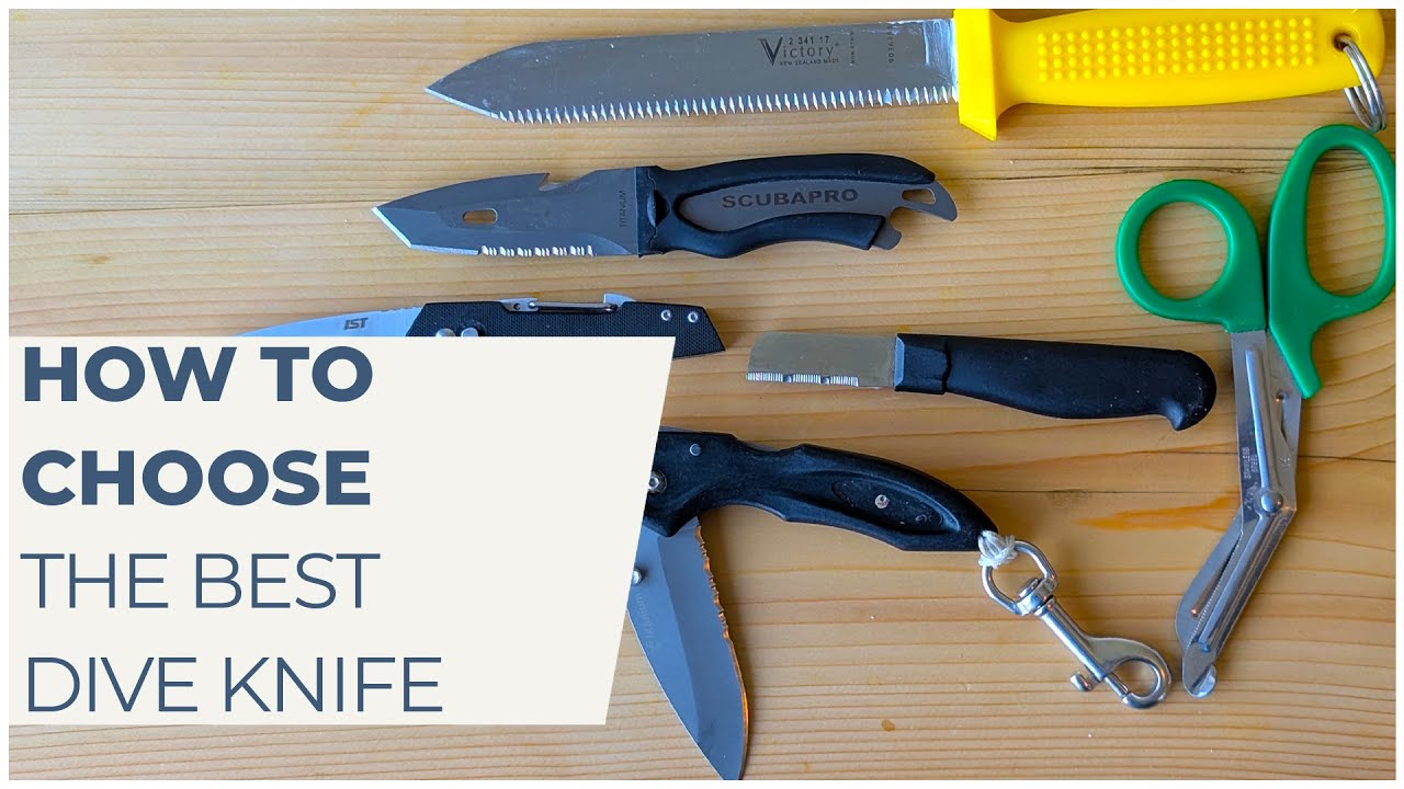 Best Dive Knives For Scuba Diving: How To Choose The Right Cutting Tool ...