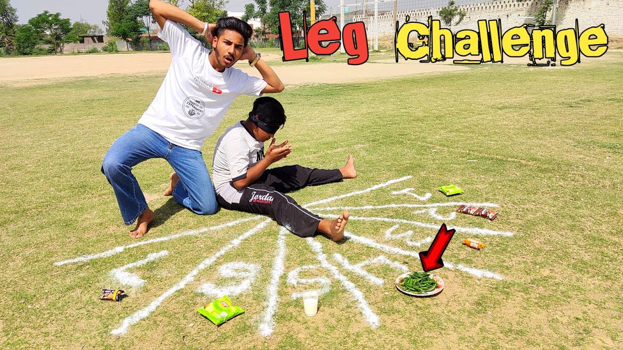 Leg Bend Challenge Losser Will Eat Chilli ll Amazing challenge - YouTube