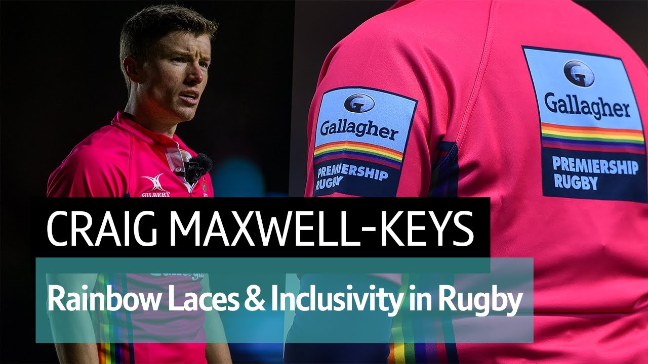Stonewall UK Rainbow Laces and Inclusivity in Rugby - Referee Craig ...