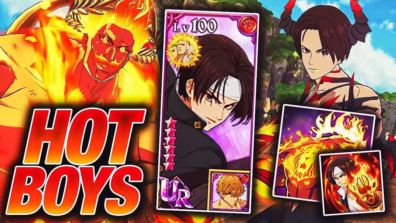 SUPER HOT FIRE COMBO! KYO & ULTIMATE ESCANOR DESTROY PVP! | Seven ...