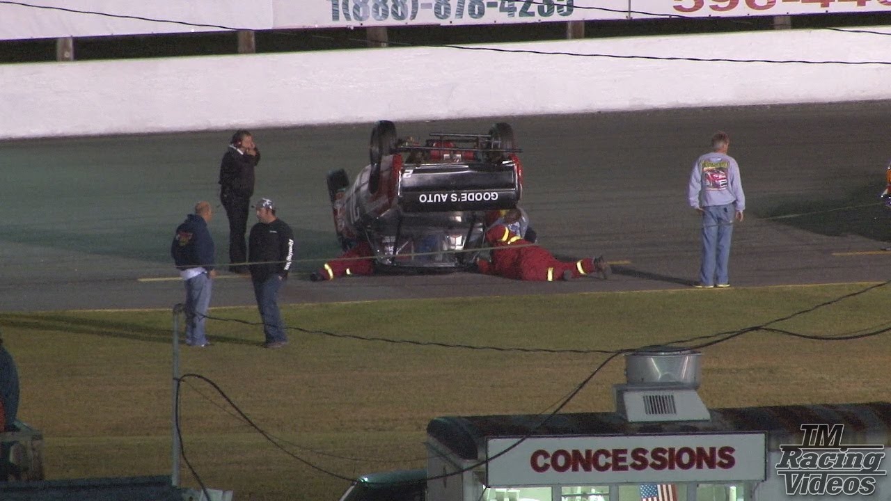 Big Flip - Super Trucks - 9/28/13 - Langley Speedway - YouTube