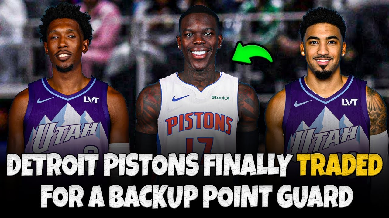 Detroit Pistons Trade For Backup Point Guard Dennis Schröder - YouTube
