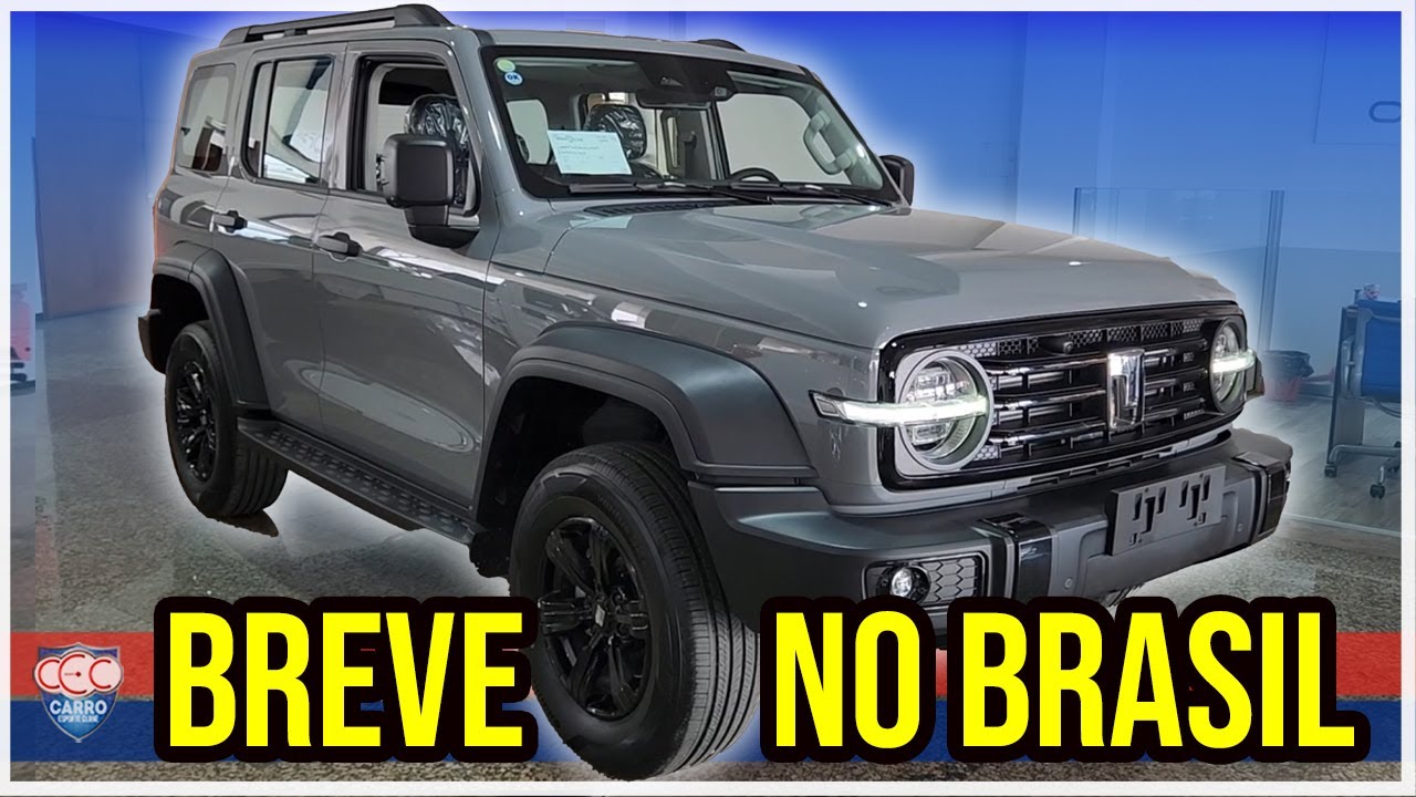 EXCLUSIVO! Conheça o GWM Tank 300 que vem para o Brasil - YouTube