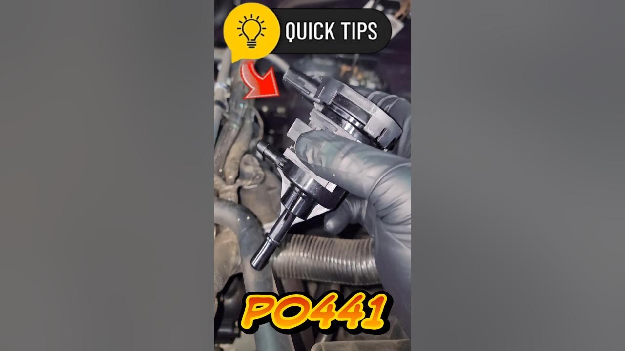 Quick tips on how to fix your Check Engine Light with P0441 - YouTube