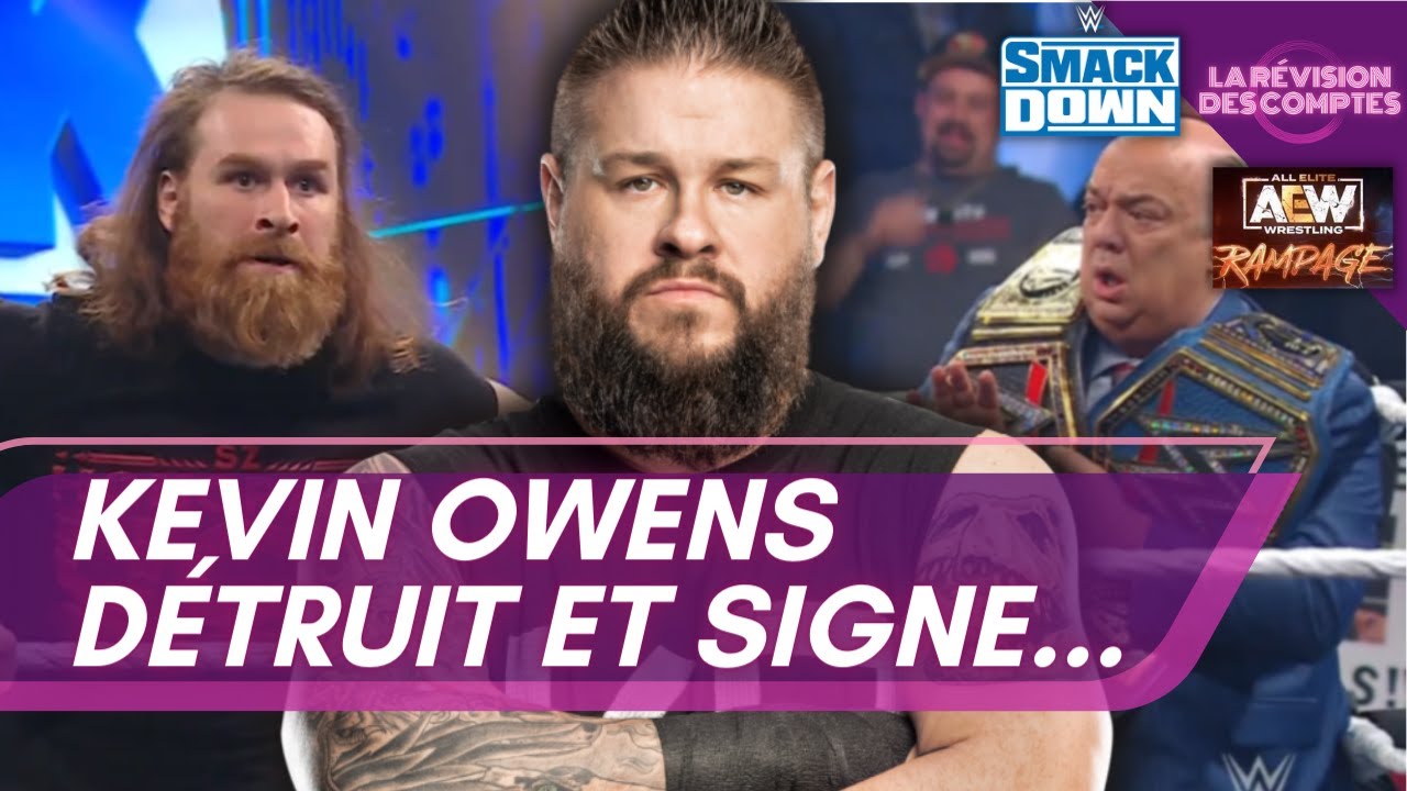 Traverser la Table... Super Révision WWE Smackdown + AEW Rampage - YouTube