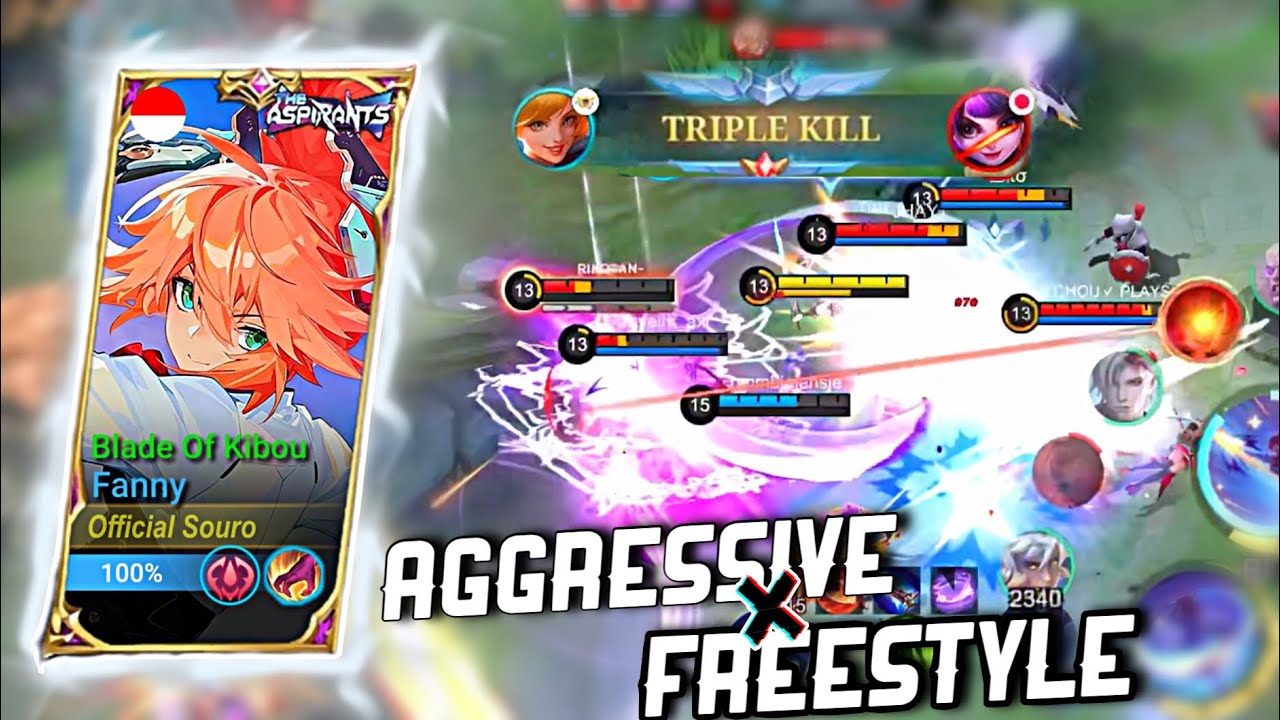 FANNY⚡️SUPER AGGRESSIVE💫|FANNY FREESTYLE KILLS|FANNY MONTAGE - YouTube