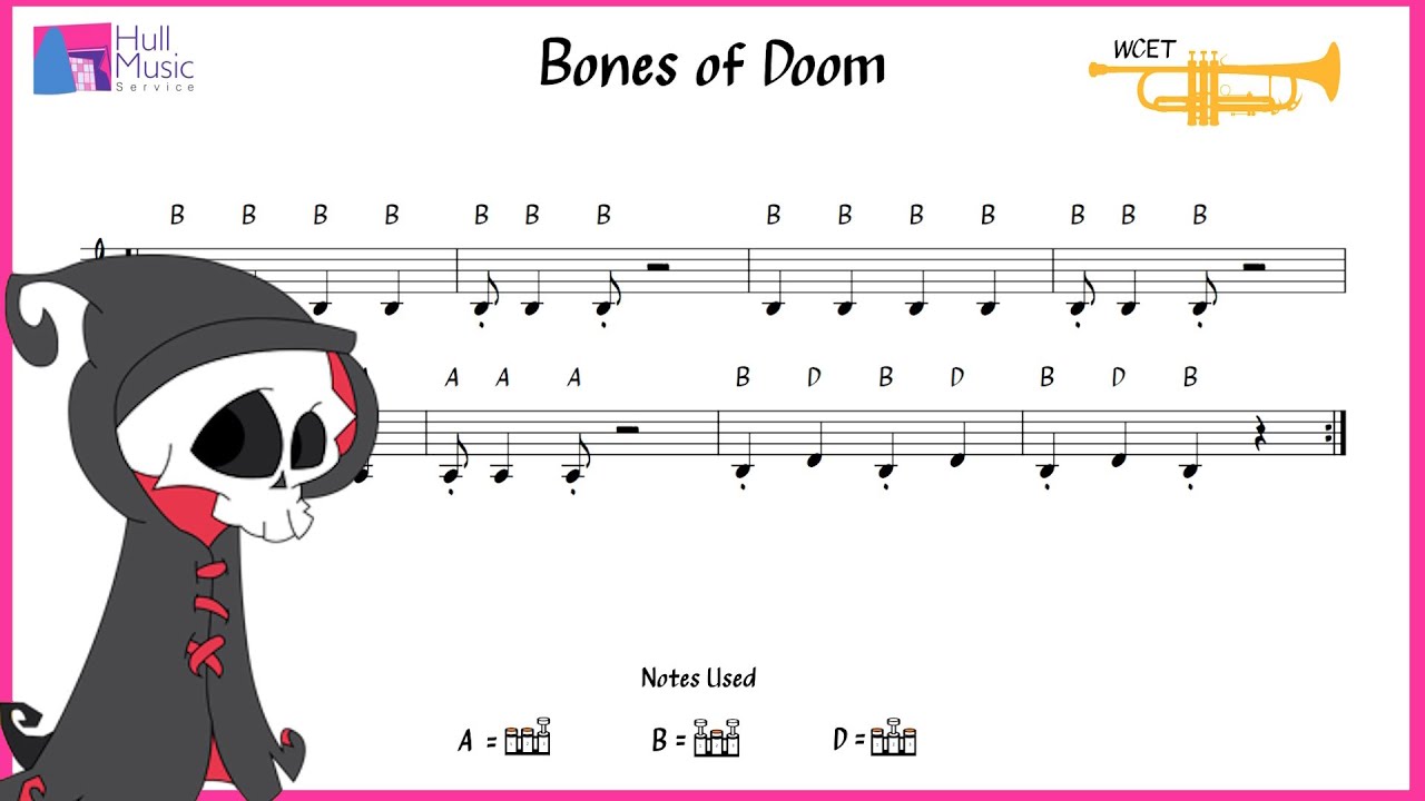 Bones of Doom - For Whole Class Tuition on Trumpet - WCET / Wider ...